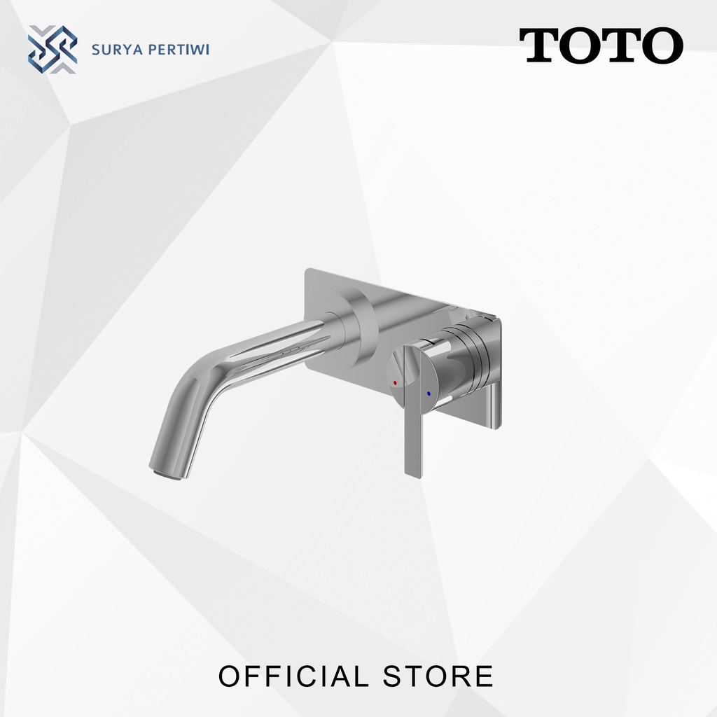 Jual TOTO Ego Wall Type Lavatory Faucet / Keran Wastafel TX120LEN ...