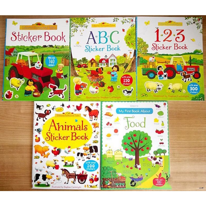 Jual Usborne Sticker Activity Book/Buku Stiker Anak/Sticker Book ...