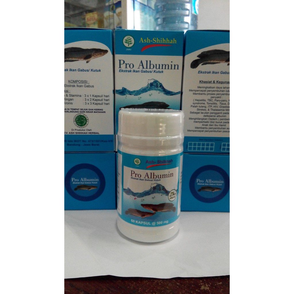Jual Pro Albumin Ekstrak Ikan Gabus / kutuk | Shopee Indonesia