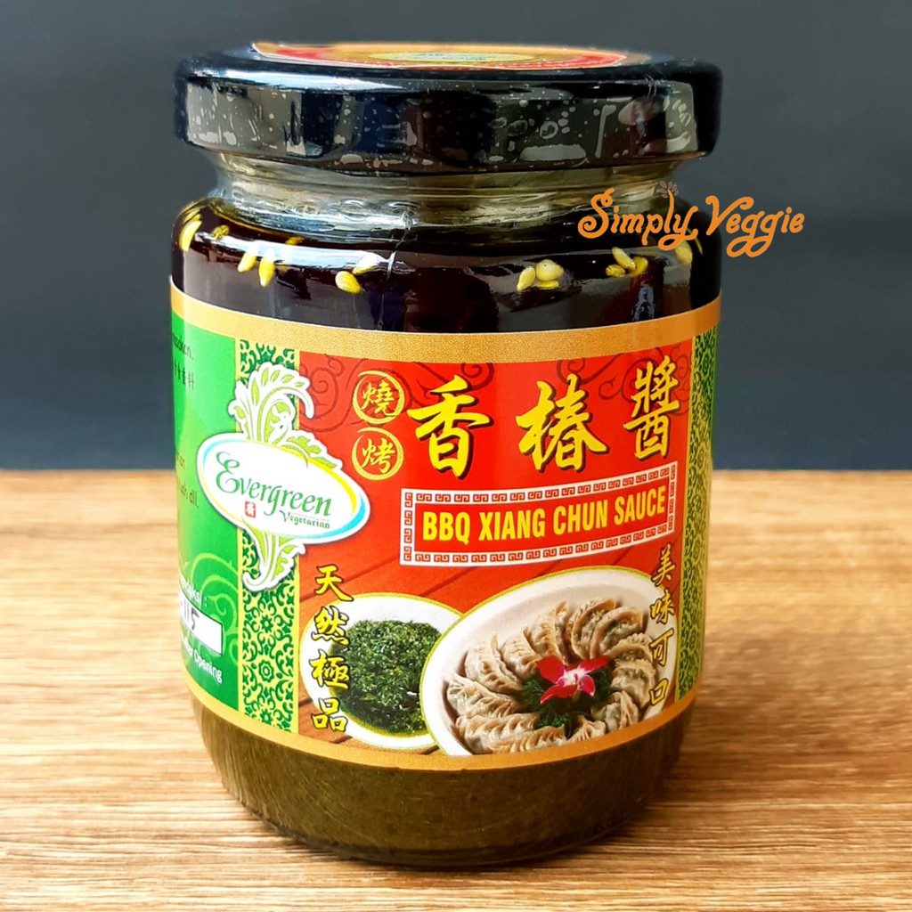 Jual Evergreen BBQ Xiang Chun Sauce Vegetarian / Chinese Cedar | Shopee ...