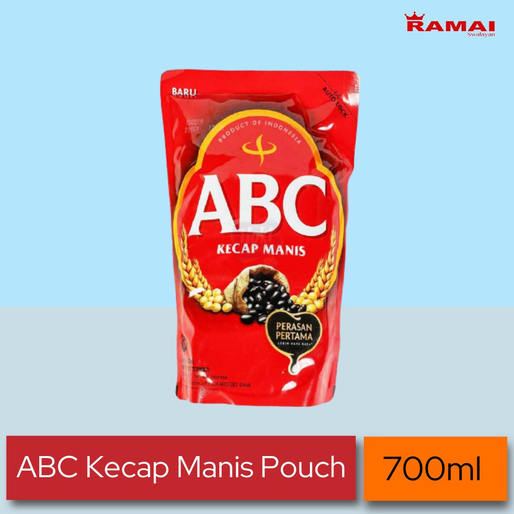 Jual Kecap Manis ABC Pouch 700ml/ Kecap Murah Ramai Swalayan Ungaran ...