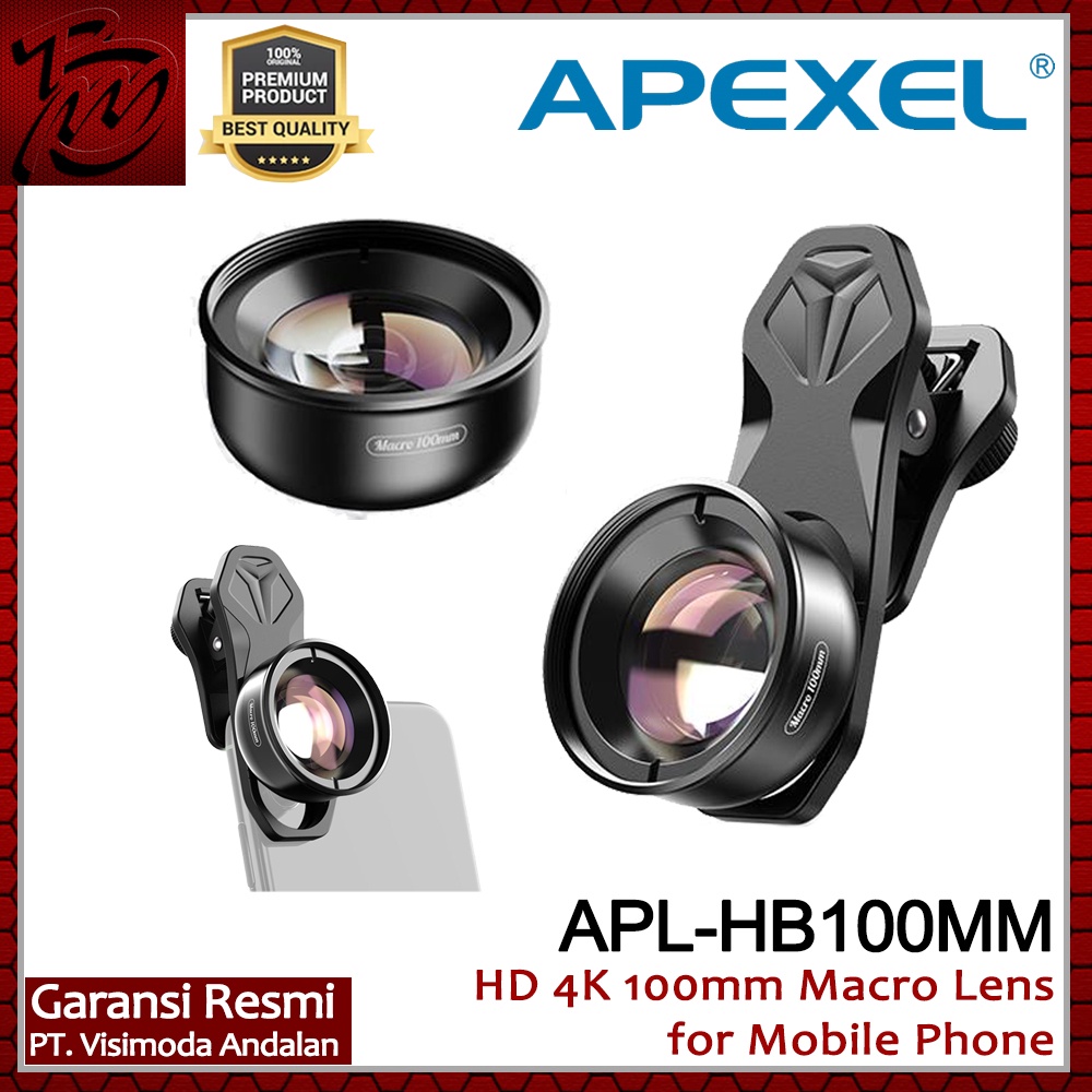 Jual Apexel APL-HB100MM HD 4K Lensa Macro 100mm Lens for Smartphone ...