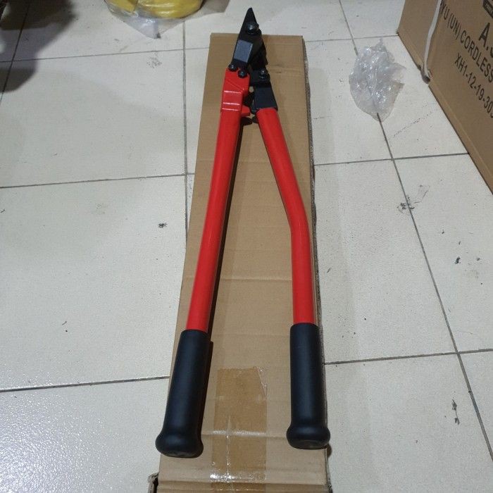 Jual (LjT) steel strapping cutter/ alat potong plat besi ukuran 24in ...