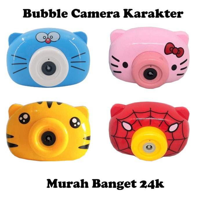 Jual MAINAN ANAK BUBBLE CAMERA KAMERA GELEMBUNG SABUN- 5833 SPIDERMAN ...