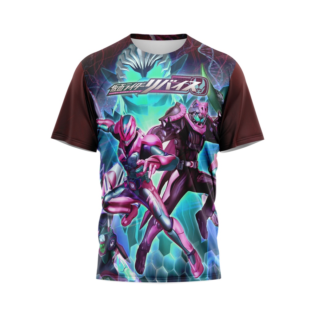 Jual Baju Kaos Tshirt Pria Serial Drama Jepang Kamen Rider Revice Full ...