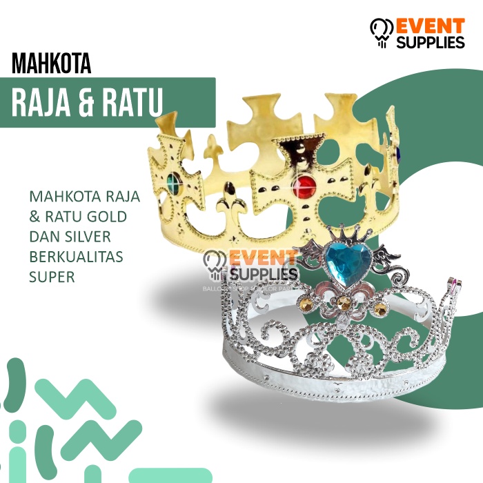 Jual [Eceran]Mahkota Raja Ratu / Mahkota Princess Ulang Tahun Happy ...