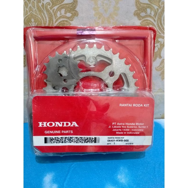 Jual Gearset Paket Gear Set Rantai Honda Revo Absolute | Shopee Indonesia