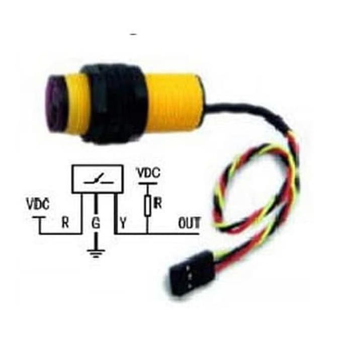 Jual Infrared Proximity Sensor Jarak Optical Distance Switch E18-D80Nk ...