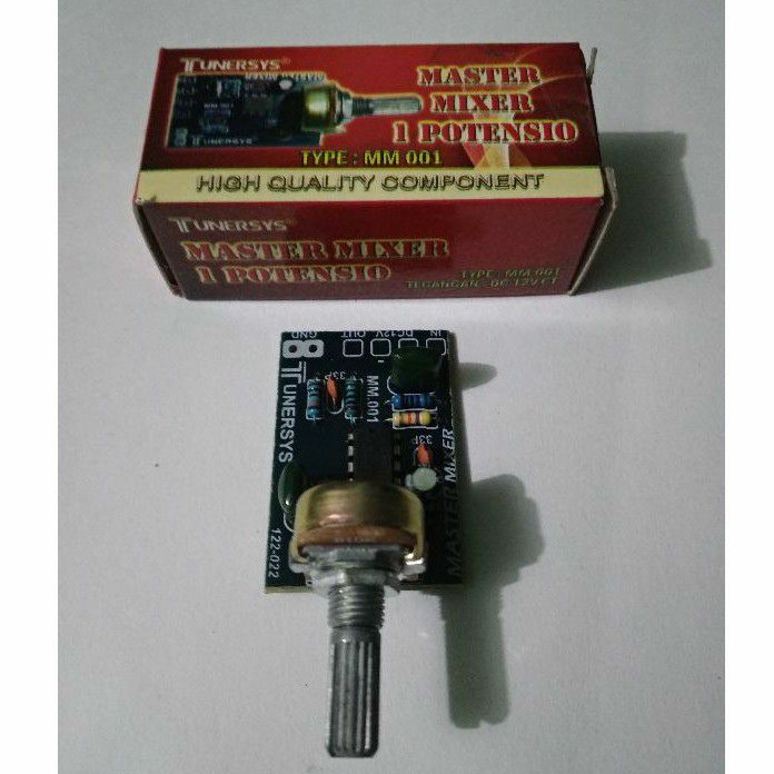 Jual Kit Master mixer 1 potensio produk Tunersys | Shopee Indonesia