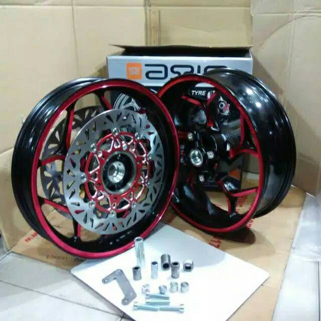 Jual Velg axio double disc cbr 150 facelift k45g & New cb 150R Velg ...