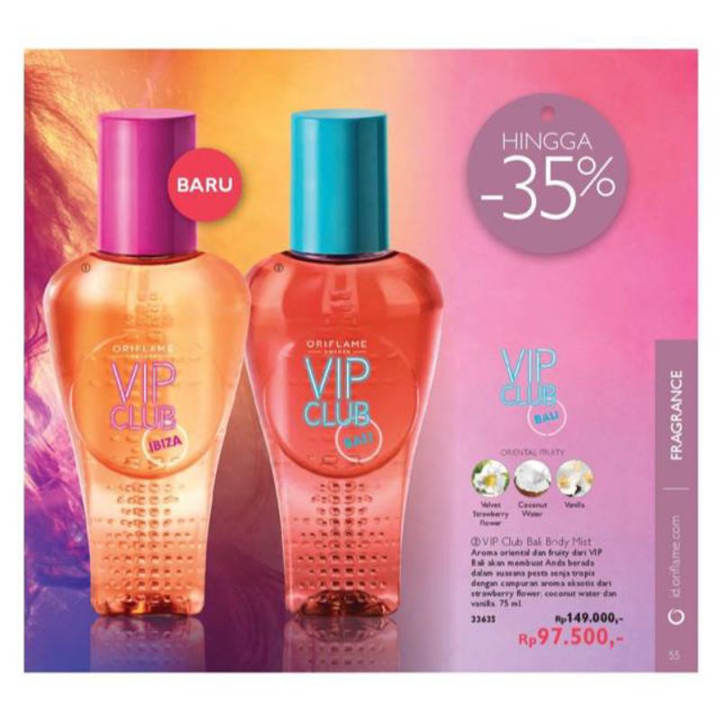 Jual VIP Ibiza dan VIP Bali Cologne | Shopee Indonesia