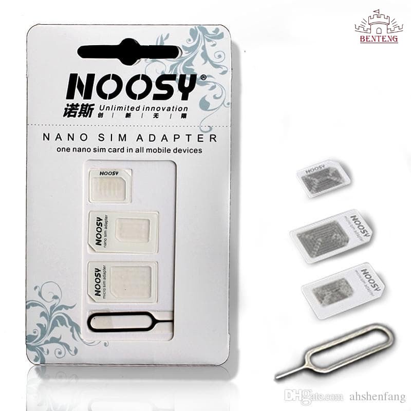 Jual Nano Sim adapter Sim Card Noosy | Shopee Indonesia