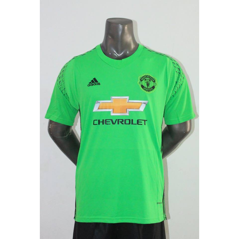 Jual Jersey Manchester United MU GK Kiper Hijau Tua 2016/2017 grade ori ...
