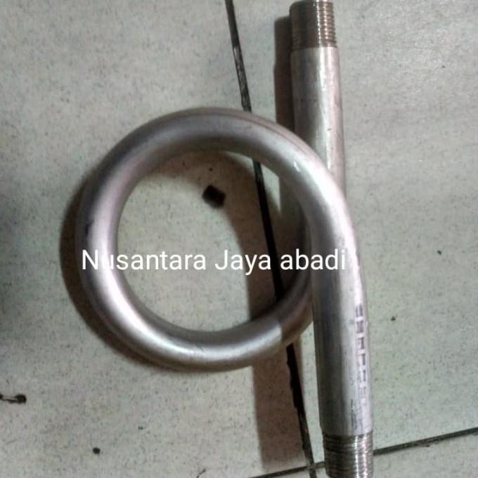 Jual Siphon Stainless Tipe O Drat 1/2 " - Syphon O Pressure Gauge ...