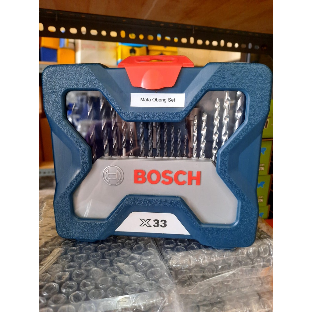 Jual Mata Bor Set Bosch Original Obeng Kombinasi Set Isi 33pcs Bosch