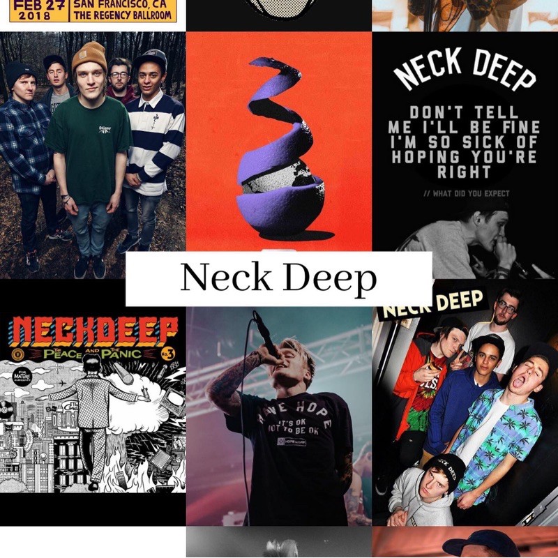 Jual [KYAACO] Wall Poster Neck Deep / Poster Band / Poster Pop Punk ...