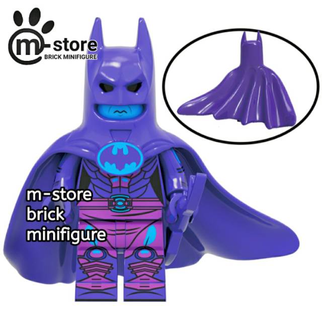 Jual brick batman purple suit mini toy figure | Shopee Indonesia
