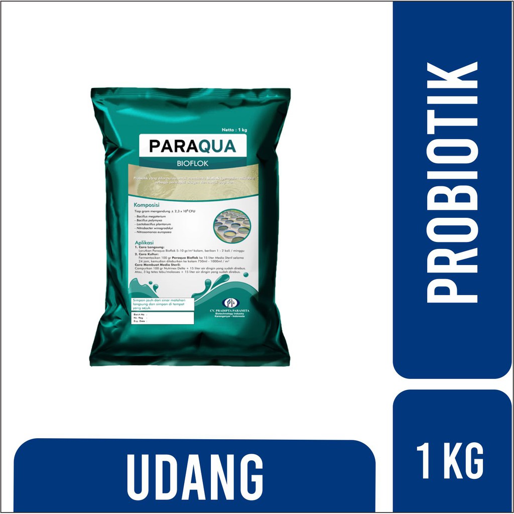 Jual Probiotik Ikan dan Udang - Untuk Budidaya Sistem Bioflok - PARAQUA ...