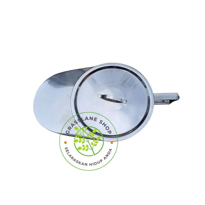 Jual Pispot Sodok Stikpan Stainless Steel Dewasa BAB | Shopee Indonesia