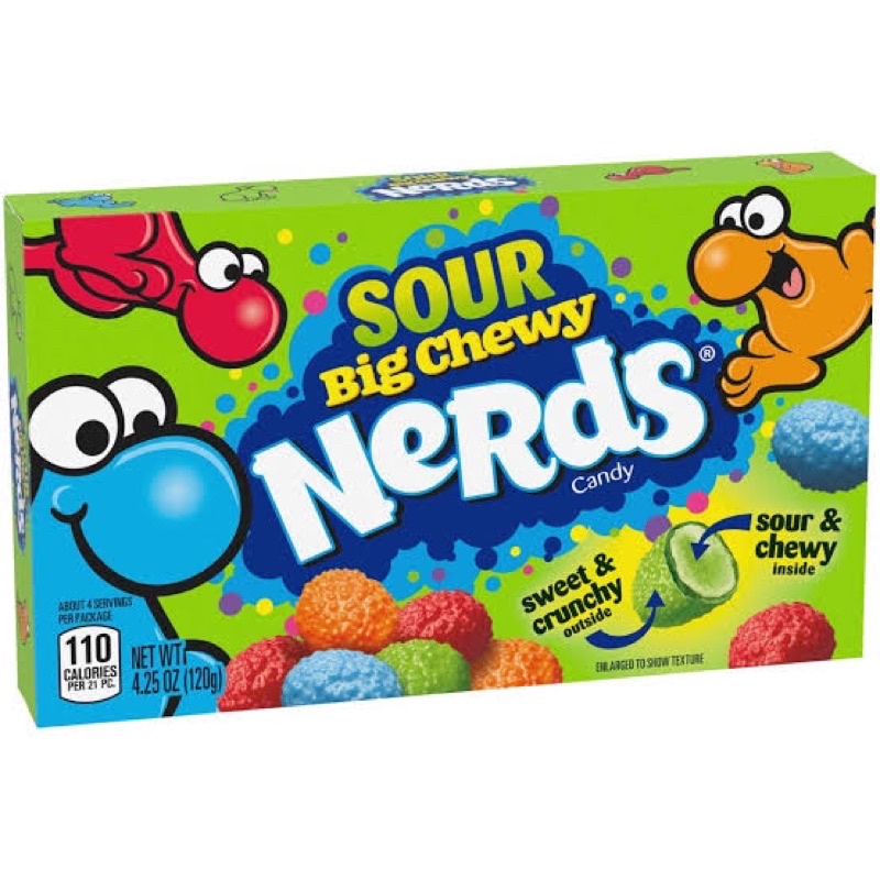 Jual Permen Import - Nerds Sour Big Chewy Candy | Shopee Indonesia