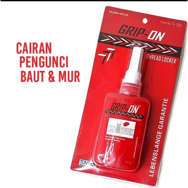 Jual Grip On Lem Baut Mur - Thread Locker 50gr | Shopee Indonesia