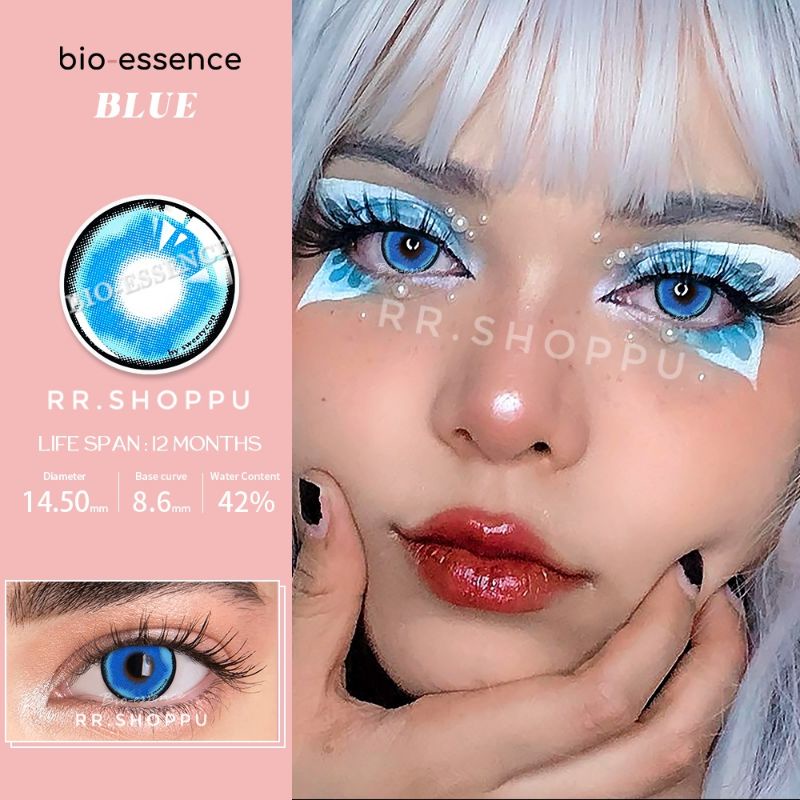 Jual Softlens cosplay biru Platonic Blue | Shopee Indonesia