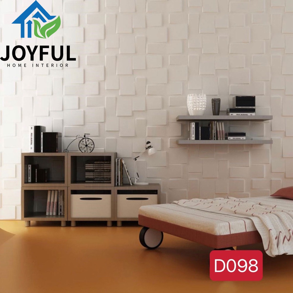Jual Joyful Home Interior - Wallpaper Dinding PVC 3D Wallpanel • 50cm x ...