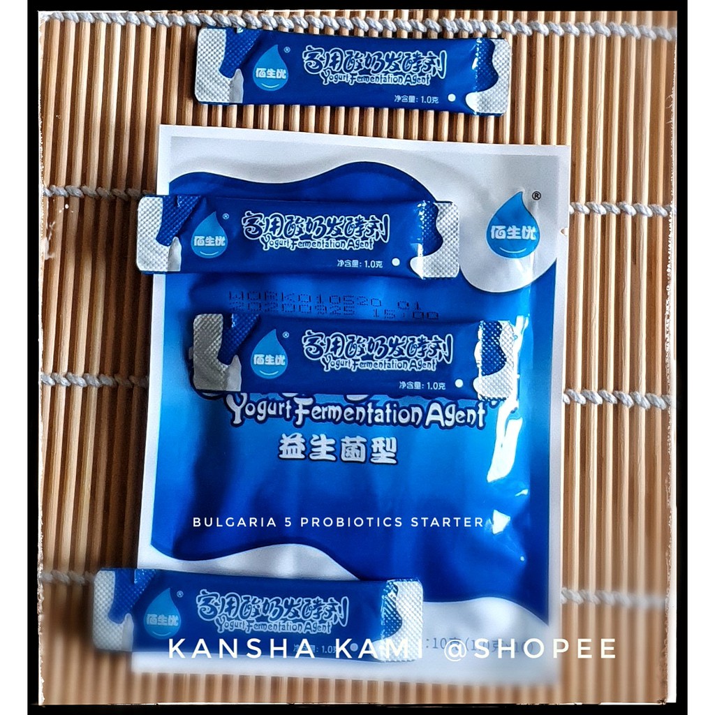 Jual BIBIT YOGURT / BIANG YOGURT / 5 PROBIOTIC DARI BULGARIA | Shopee ...