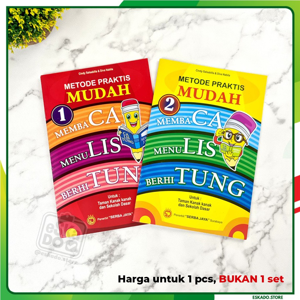 Jual Mudah Membaca Menulis Berhitung TK SD Metode Praktis 1-2 | Shopee ...