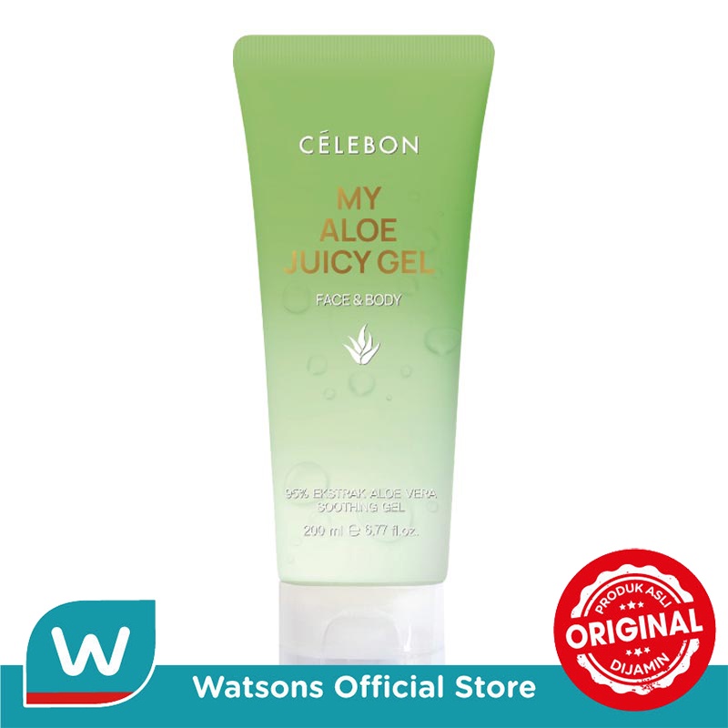 Jual Celebon Juicy Face & Body Aloe 200mL | Shopee Indonesia