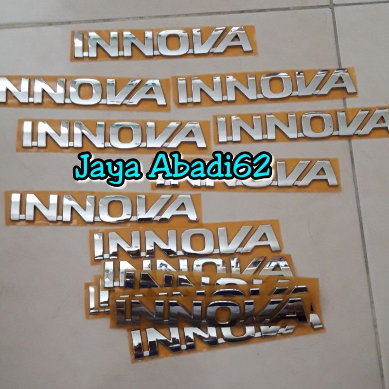 Jual Emble Logo Tulisan INNOVA Original | Shopee Indonesia