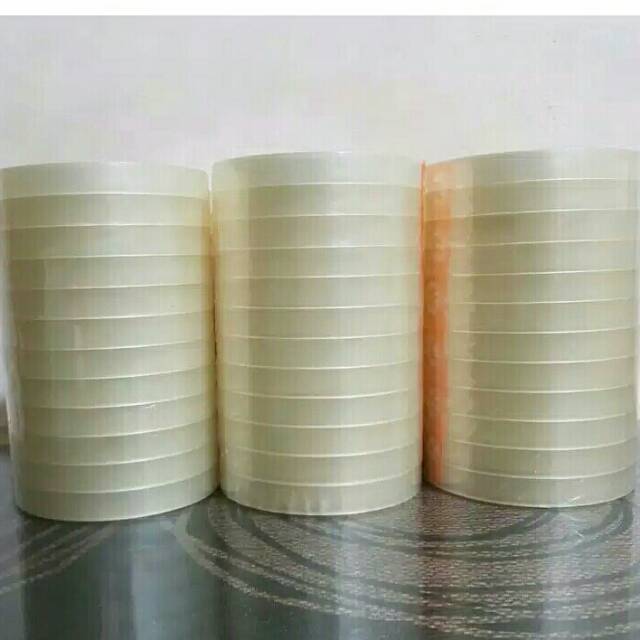 Jual Isolasi bening kecil diameter lebar 120mm exclusive | Shopee Indonesia