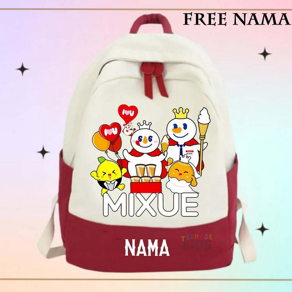 Jual (FREE NAMA) tas backpack ransel anak sekolah tk sd motif karakter ...