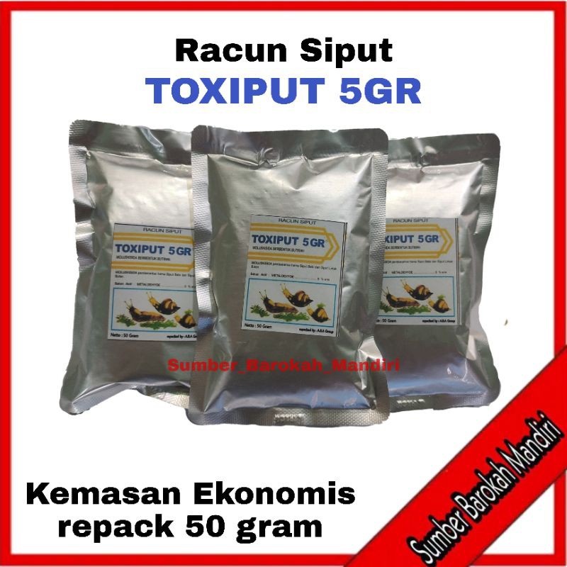 Jual Toxiput moluskisida repack 50 gr pembasmi siput tanaman hama siput ...