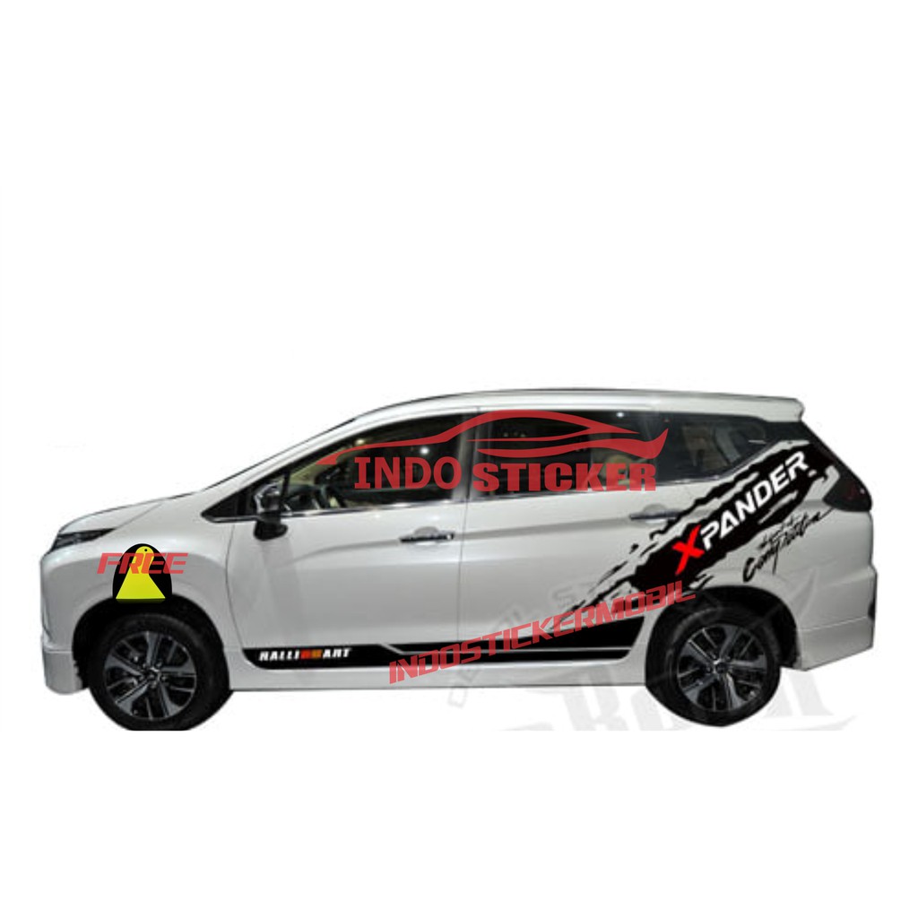 Jual HOT PROMO STICKER MOBIL XPANDER STIKER LIST MOBIL MITSUBISHI ...
