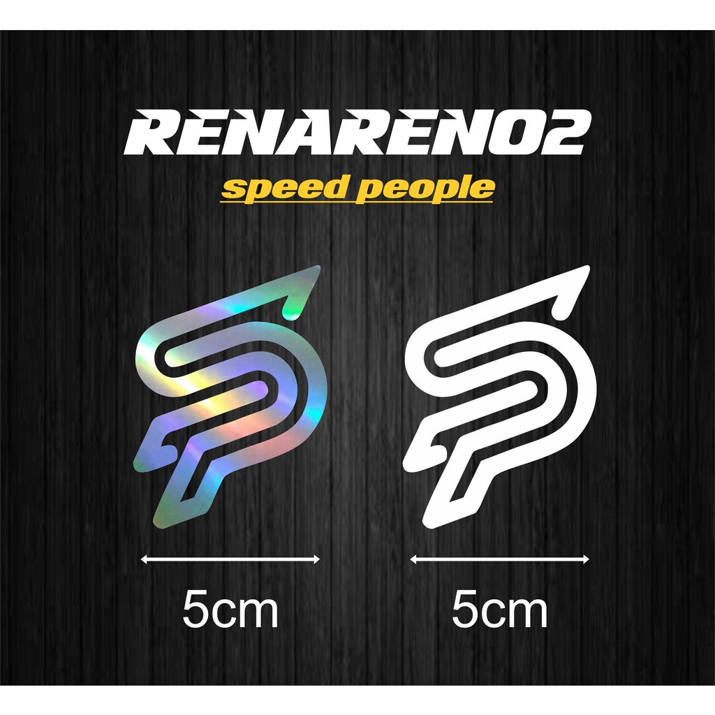 Jual STICKER SP SPEED PEOPLE LOGO S CUTTING | Shopee Indonesia