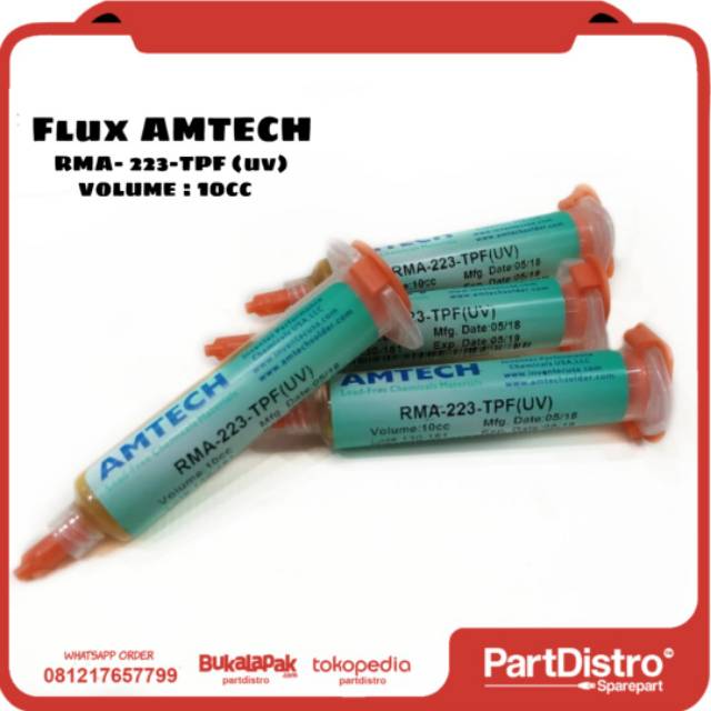 Jual FLUX AMTECH RM-223 ORANGE ORI USA | Shopee Indonesia