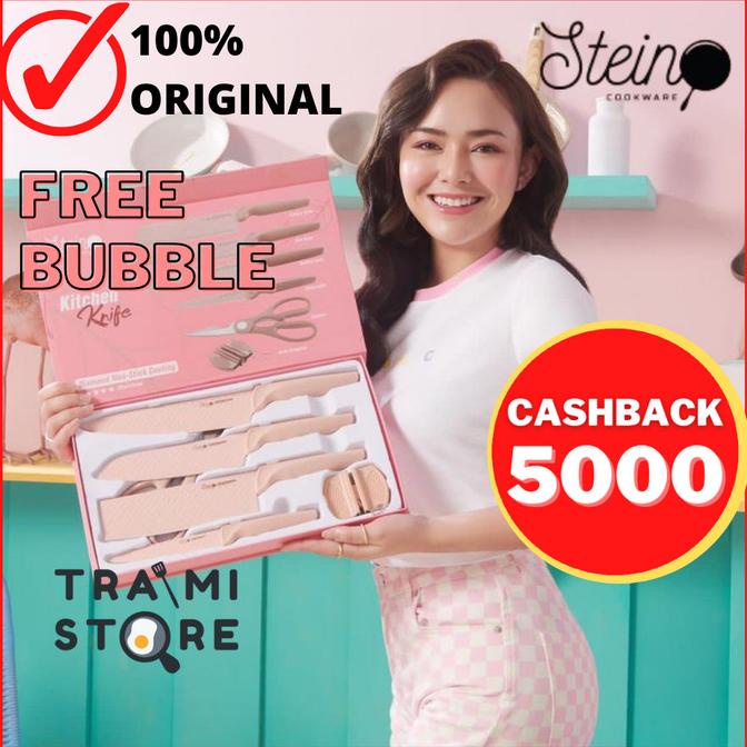 Jual Steincookware Pisau Diamond Knives Set 6 In 1 Original Stein ...