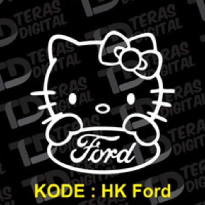 Jual Sticker Hello Kitty Ford (HK FORD) | Shopee Indonesia