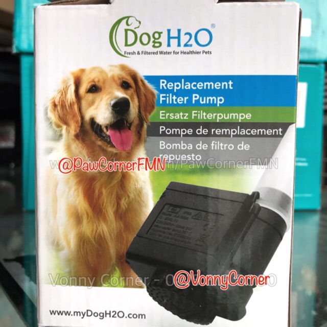 Jual Mesin Pompa Filter Pengganti Water Fountain Cat H2O Dog Air Mancur ...