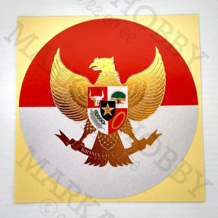 Jual Stiker / Sticker Indonesia Garuda NKRI Merah Putih Bulat | Shopee ...