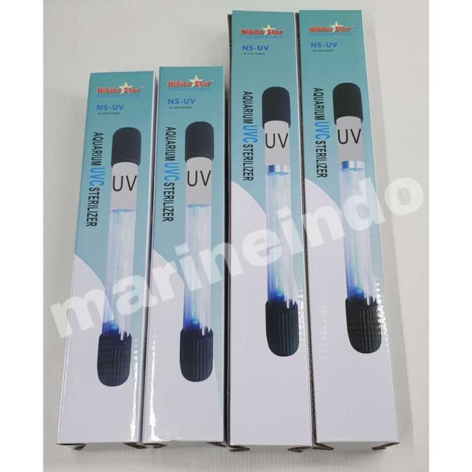 Jual Lampu UV aquarium NIKITA STAR 5/7/9/11 Watt Penghilang Lumut Algae | Shopee Indonesia