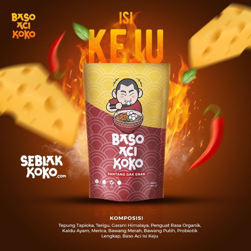 Jual Baso Aci Koko - Keju Pouch | Shopee Indonesia