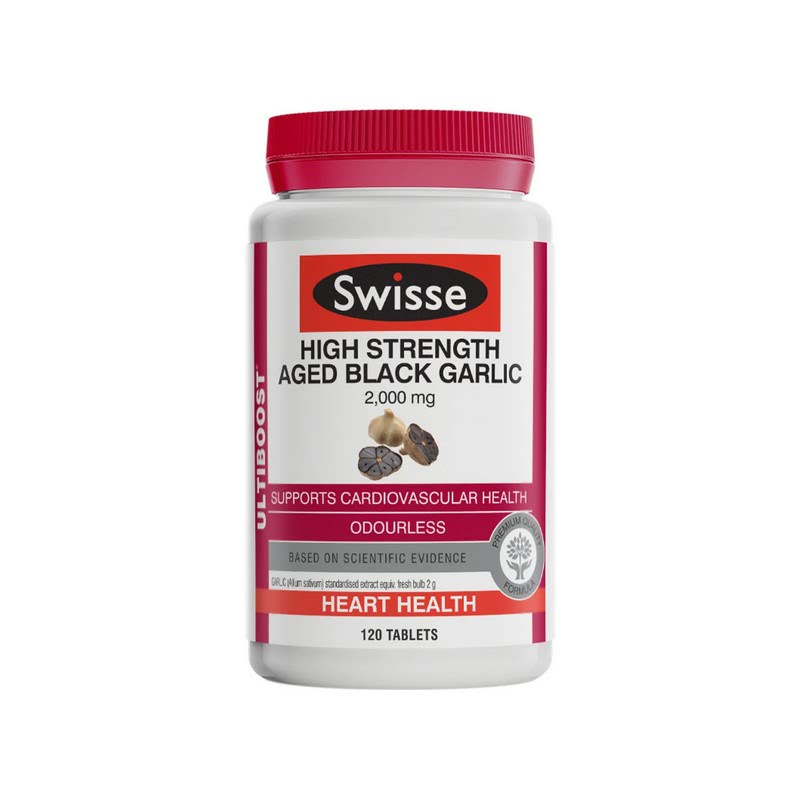 Jual Swisse Ultiboost Aged Black Garlic 120 Tablet | Shopee Indonesia