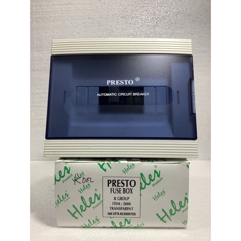 Jual Box MCB 8 group Presto/2808/kotak hanger Mcb | Shopee Indonesia