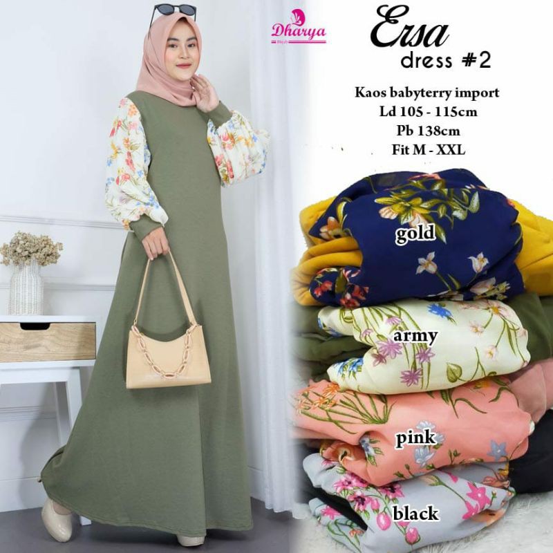 Jual ersa dress #2 by DHARYA | Shopee Indonesia