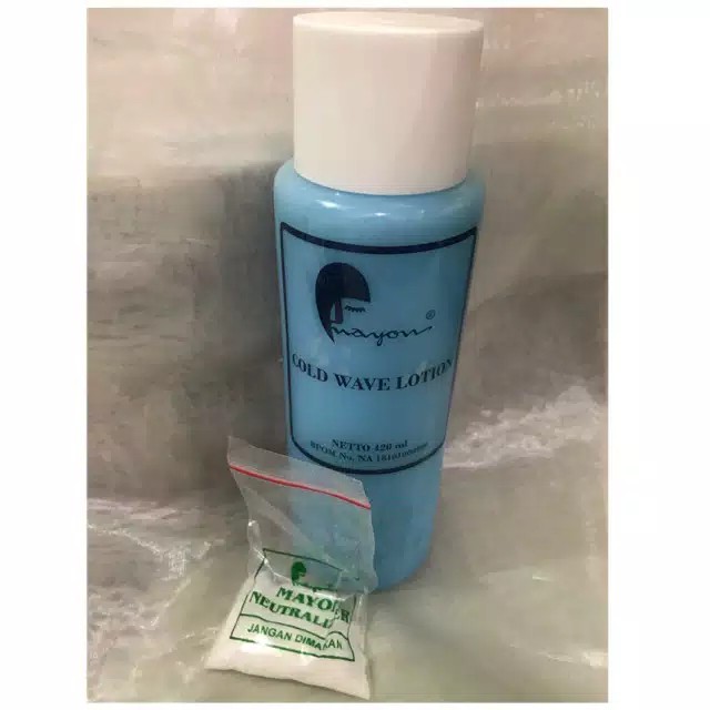 Jual Mayon cold wave 420ml obat keriting** | Shopee Indonesia