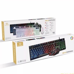 Jual Keyboard Mouse DIVIPARD Gaming Combo RGB USB 2.0 GMK-20 Anti Air ...