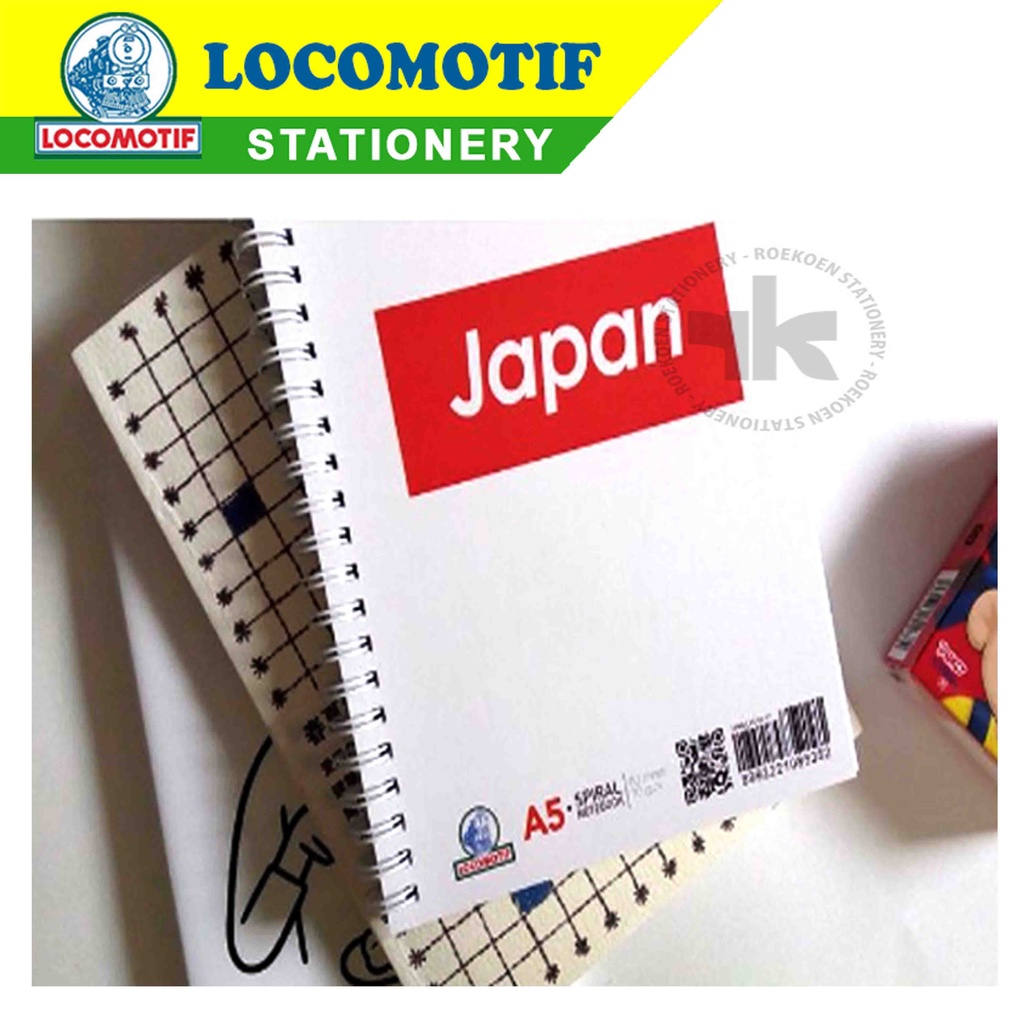 Jual Locomotif Buku Tulis Spiral A5 Double Spiral | Shopee Indonesia