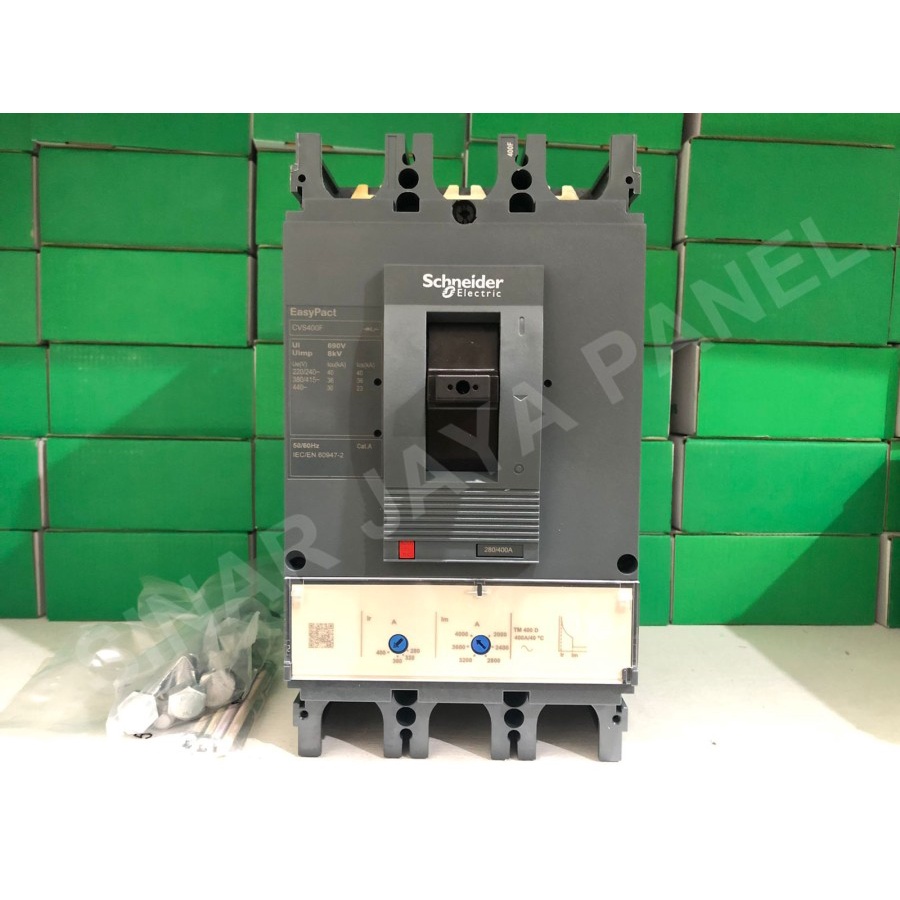 Jual MCCB SCHNEIDER CVS 36KA 400A CVS400F 3P LV540306 ORIGINAL | Shopee Indonesia
